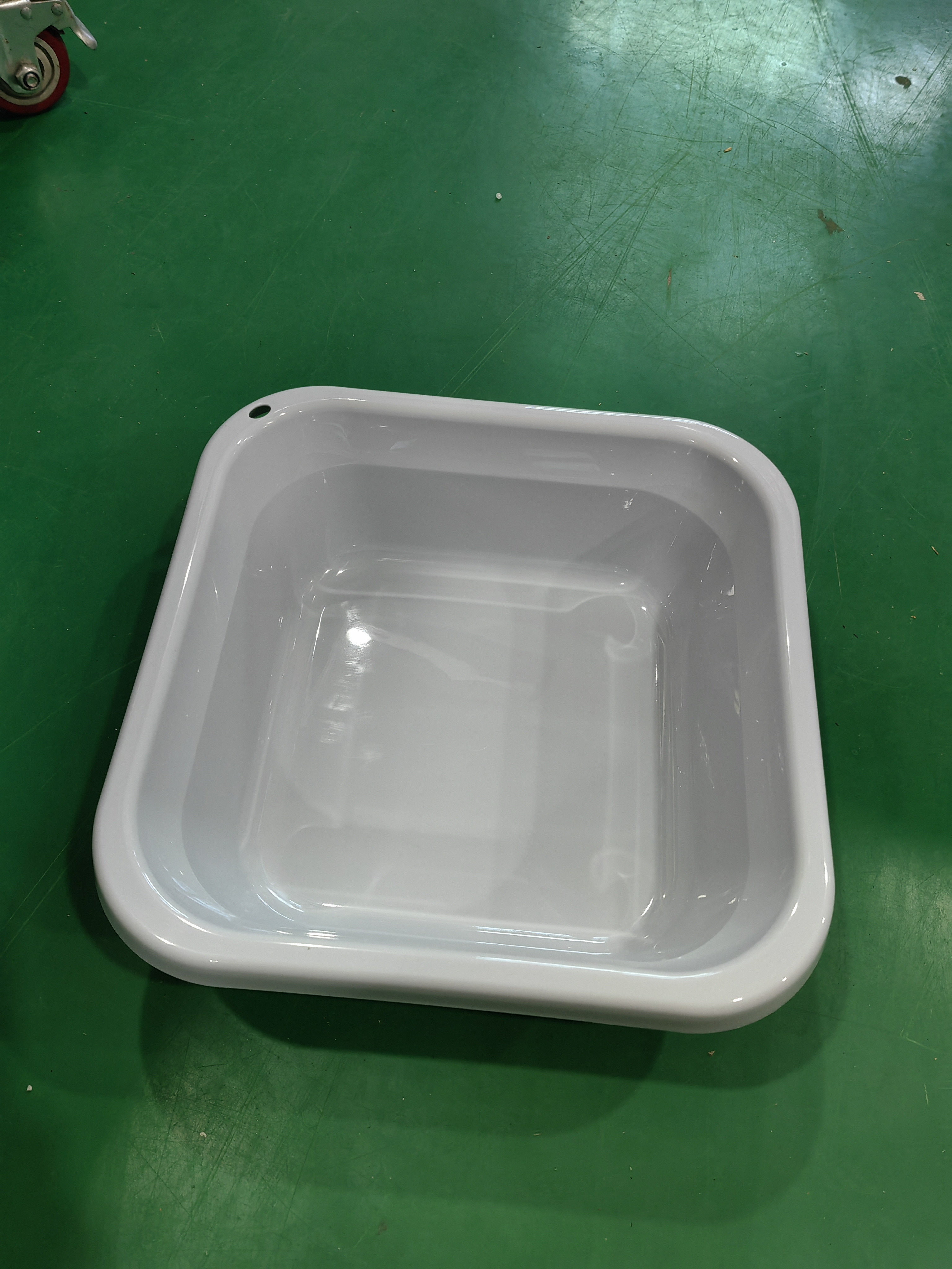Home Bathroom Round Face Basin Wash Clothes Plastic Washbasin Simple ...