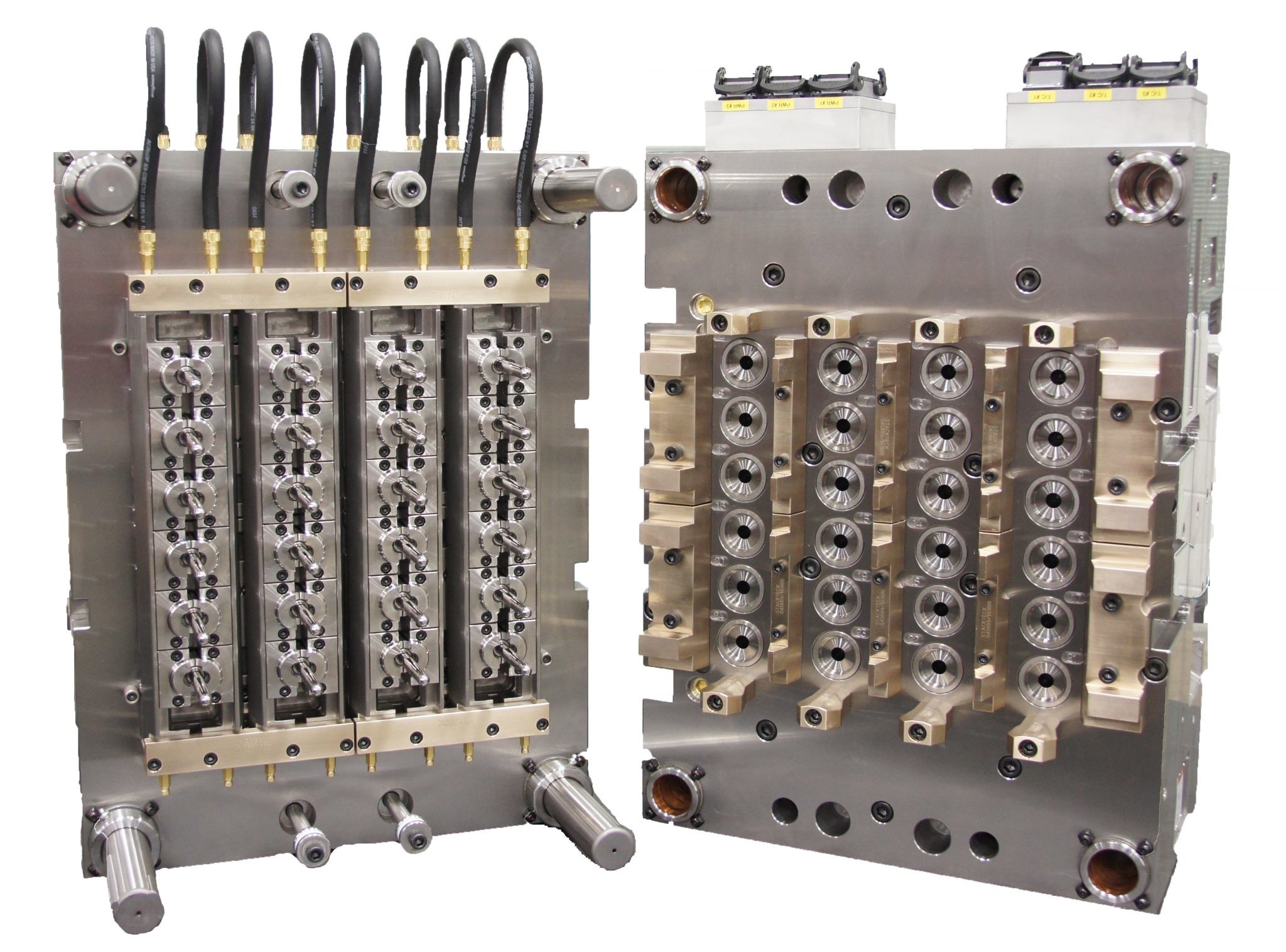 Muticavity 72 Cavity Folding Cap Injection Molding For Food Pacakge